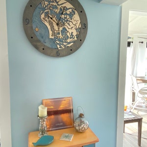 Cape May & South Jersey Shore Nautical 3D Wood Map Wall Art - Etsy