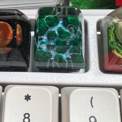 Mystery Forest Keycap, Nature Keycap, Landscape Keycap, Artisan Keycap ...