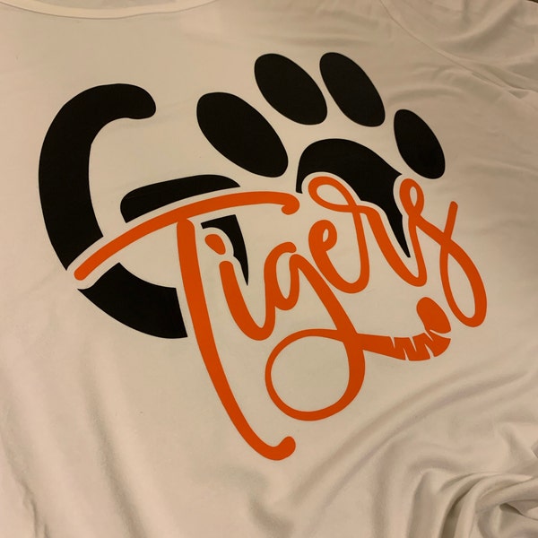 Go Tigers Svg, Paw Svg, Tigers Svg,commercial Use, Football Svg, Tigers ...