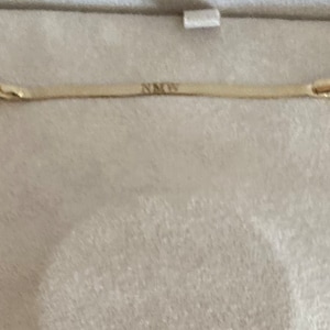 Custom Date Tag Charm, 14K 18K Real Gold Birthday Tag, Removable Add on ...