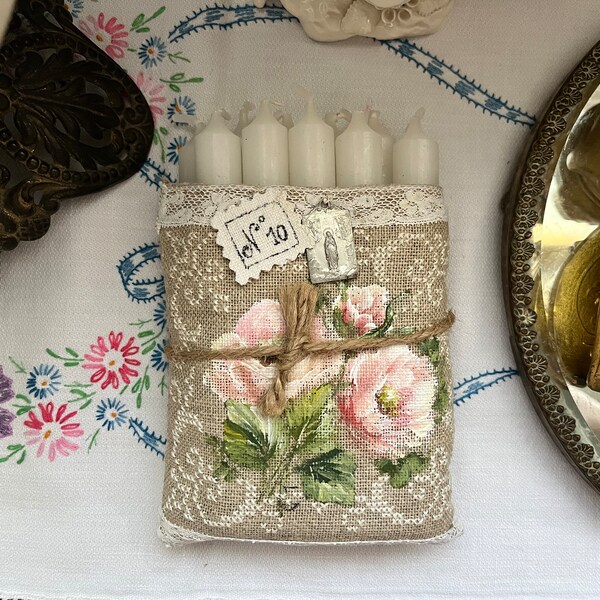 Cottage Chic French Floral Quilt Panel, Victorian Tea Time Fabric Panel ...