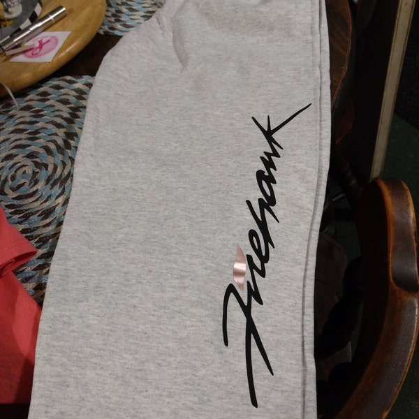 Custom Text, Logo, Design, Sweatpants: Personalized Unisex Joggers ...