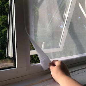 Small Custom Flat Cats Window Screens Mesh Window Protection - Etsy