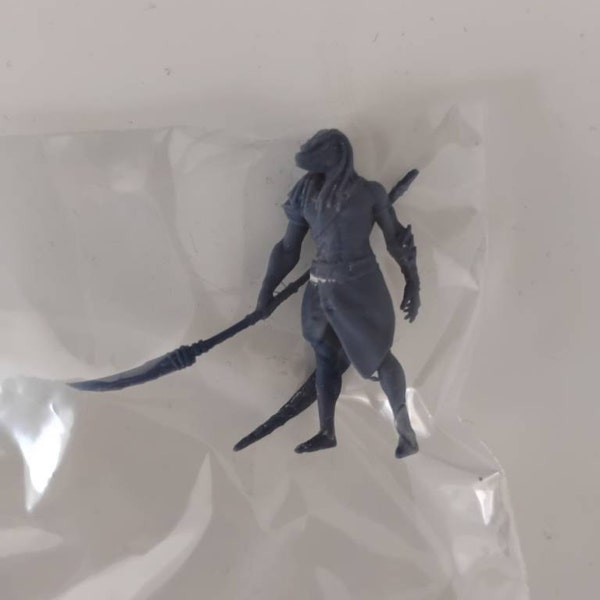 Vouivre Soldier Roar, 3d Printed RPG Miniature Model, Dugeons and ...