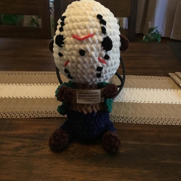 Horror Movie Character Doll Crochet Pattern - Jason Voorhees - Etsy