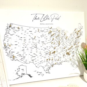 South Carolina Travel Push Pin State Map Modern Cork Pin - Etsy