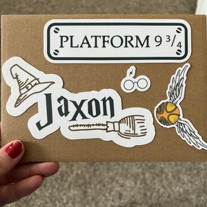 Adorable Owl Name Tag Labels Customizable Waterproof Vinyl Stickers for ...