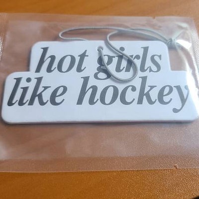 Hot Girls Like Hockey Holographic Hockey Sticker NHL Sticker - Etsy