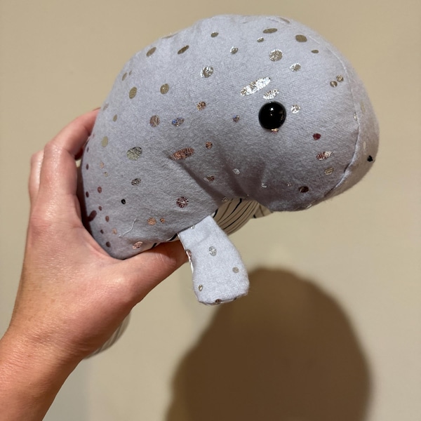 Manatee Sea Creature Sewing Pattern PDF - Plush Toy Animal - Etsy