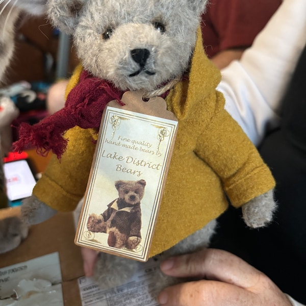 Small Traditional Teddy Bear - "oscar" - Mohair Jointed Artist Bear ...