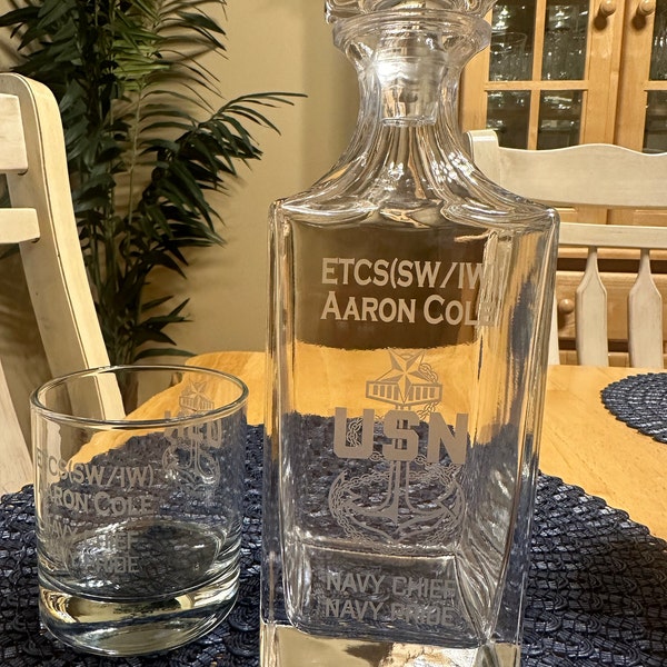 Infinity Whiskey Decanter, Blended Bourbon Decanter, Whiskey Gift ...