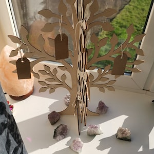 3D Free Standing Wooden Wish Tree - Etsy