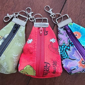 Key Fob Coin Pouch Pattern - Etsy