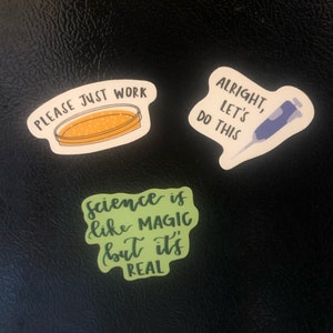 Science is Like Magic - Vinyl Sticker - Etsy