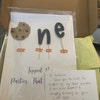 ONE Cookie Cake Topper Milk and Cookies Banner Cookie and Milk Photo ...