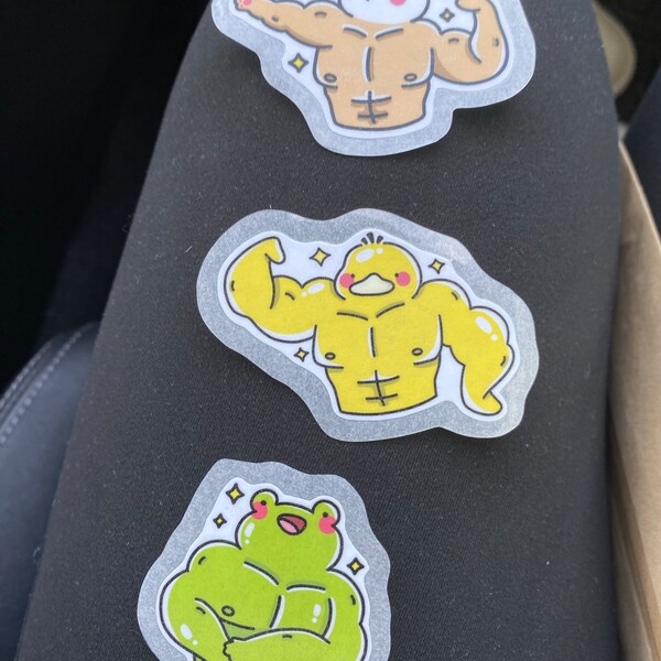 Cute Animal Game Stickers | Waterproof Laptop iPad Bullet Journal ...