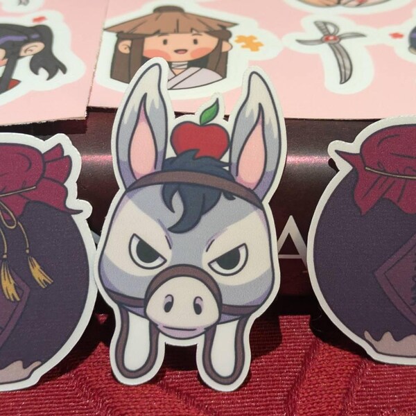 TGCF Heaven Officials Blessing Hualian Sticker Pack - Etsy