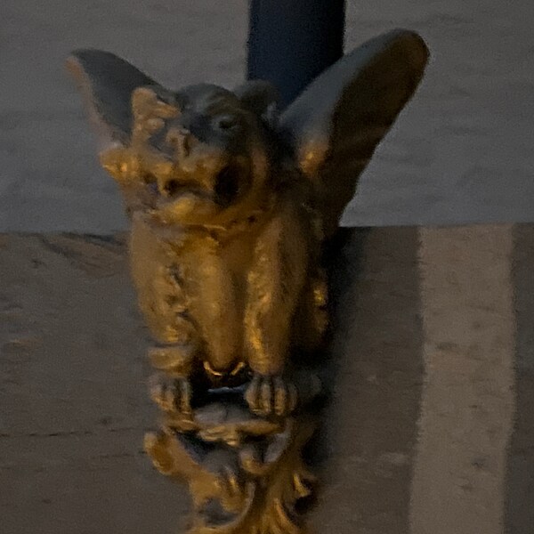 Gargoyle Wall Hangings Set of Two 2 Small Hanging Gargoyles Renaissance ...