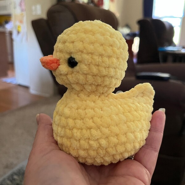CROCHET PATTERN - Duncan the Rubber Ducky | No Sew | Amigurumi Crochet Plushie Pattern | Digital ...