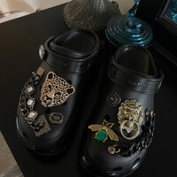 DIY Clear Clog Backs, Buttons for Clog , Clear Back Buttons for Clog ...