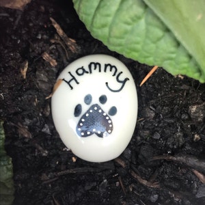 X1 Pocket Hug pocket pebble / stone Thank You Love You | Etsy