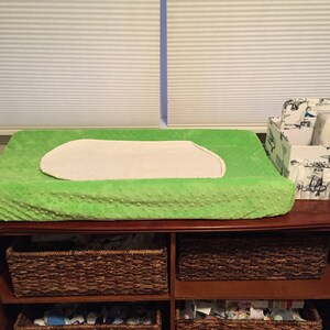Lime Green Changing Pad Cover | Etsy