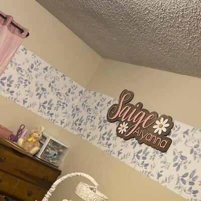 Stacked Names for Nursery, Wooden Letters, Name Sign, Nursery Letters ...