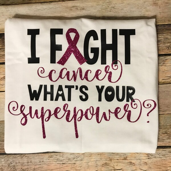 I Fight Cancer Whats Your Superpower SVG, Breast Cancer SVG PNG ...