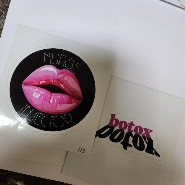 Sticker, Med Spa Gift, Med Spa Sticker, Fillers, Filters, RN, NP, Botox ...