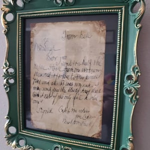 Jack the Ripper From Hell Letter Aged Reproduction Art Print 8x10 Size ...