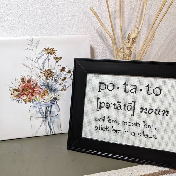 Potato Samwise Quote, Cross Stitch PATTERN Instant Download Samwise ...