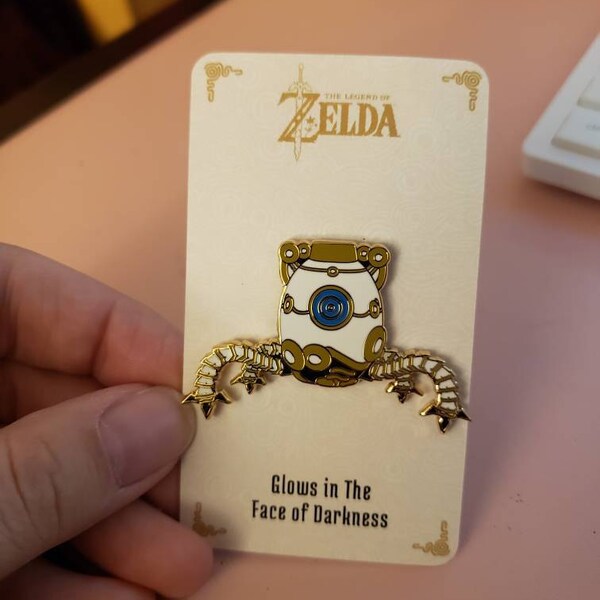 Light/dark Little Guardian - Glow in the Dark Enamel Pins - Etsy