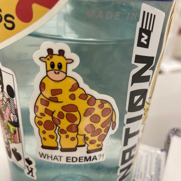 Cute Nutrition Stomach GI Sticker/ in Gut We Trust / Medical Sticker ...