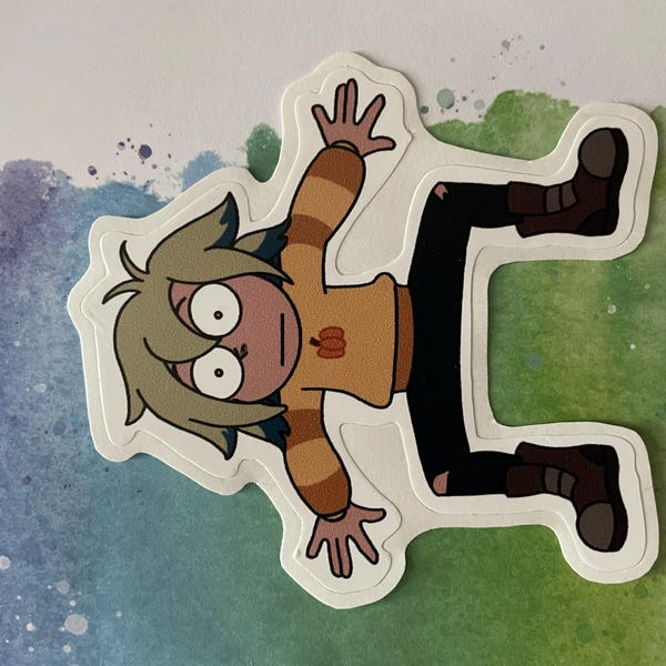 Vee Noceda - Basilisk - Vinyl Sticker - the Owl House - Season 3 ...