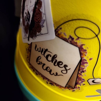 Cottagecore Mushroom Clear Sticker, Nature Inspired Sticker, Magical ...