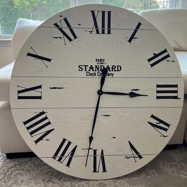 Large Wall Clock Kit- Choose Your Hand Length - Etsy