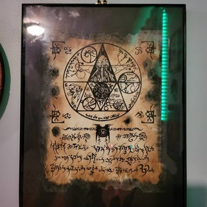 Cthulhu NECROMANCER Necronomicon Scrolls Occult Zombie Horror - Etsy