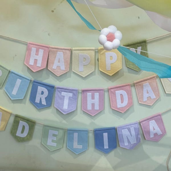 Under the Sea Bunting, Garland, Personalised Name Banner, Sea Life ...