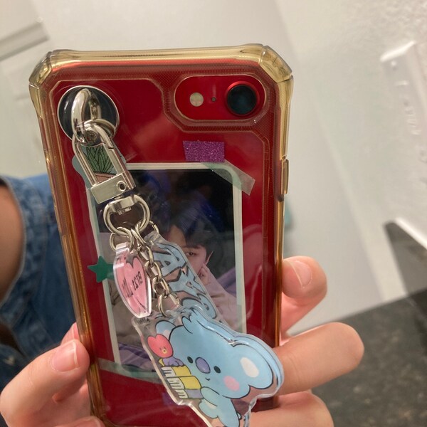 Adhesive Phone Hook, Heart-shaped Phone Charm Hook, Phone Case Hook ...