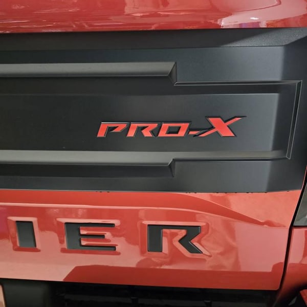 Nissan Frontier Prox Tailgate Emblem Decal Overlay 2022 2023 2024 2025 ...