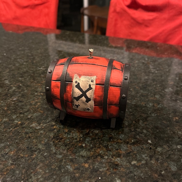 Sea of Thieves Gunpowder Barrel Desk Piece Prop - Etsy