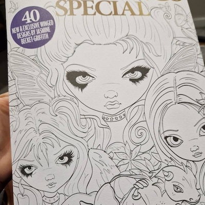 Colouring Heaven Winglings Special digital Download PDF - Etsy