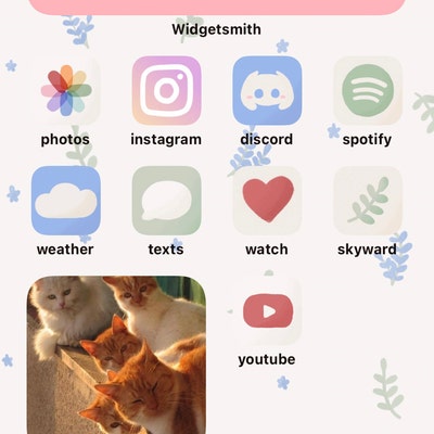 Cute Hand-drawn iPhone App Icon Set ios & Android - Etsy
