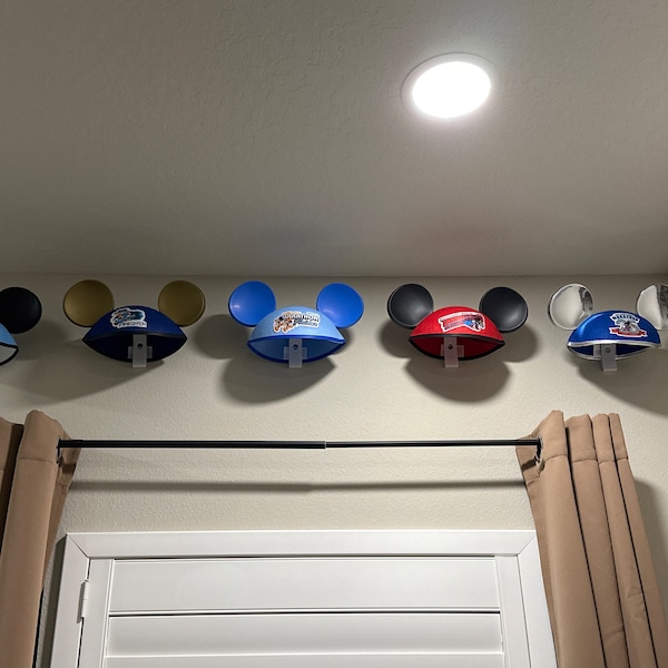 Disney Mickey Mouse Ear Hat Hangar, Mount Display Only - Etsy