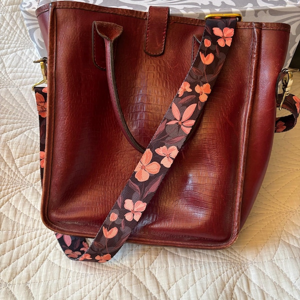 Striped Guitar Strap Personalized, Leather Guitar Straps for Musician ...