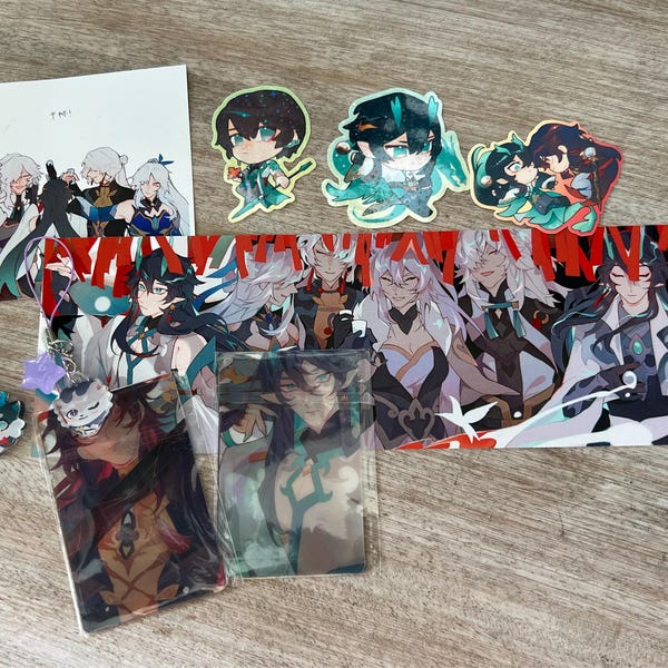 Honkai Star Rail [HSR] Holographic Star Foil Stickers - Etsy