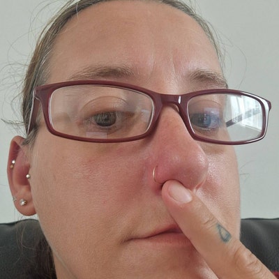 Solid 9ct Gold Nose Ring Hoop Cartilage Septum 5mm 6mm 7mm 8mm 9mm 0 ...