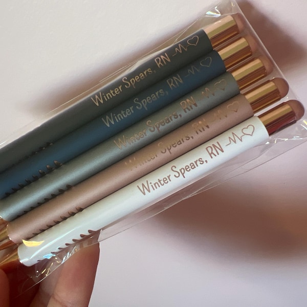 Personalized Nurse Pen Set: Engraved Medical Professional Gift - Etsy