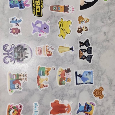 Pain and Panic Plushie Transparent Disney Laptop Stickers/ Hercules ...