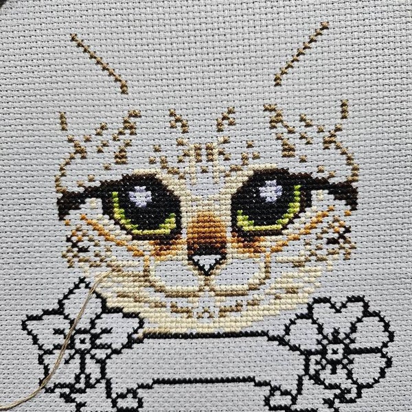 PRINTABLE Cross Stitch Graph Paper Tabloid/a3 Format. Graph Paper 10 to ...